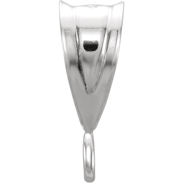 Sterling Silver or Gold Filled 2.75mm ID Bail with Closed Ring